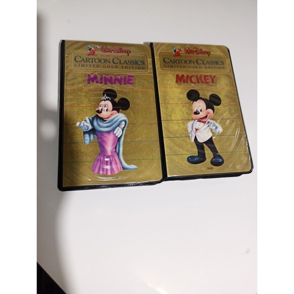 Disney | Media | 2 Disney Gold Collection Vhs Mickey And Minnie W ...
